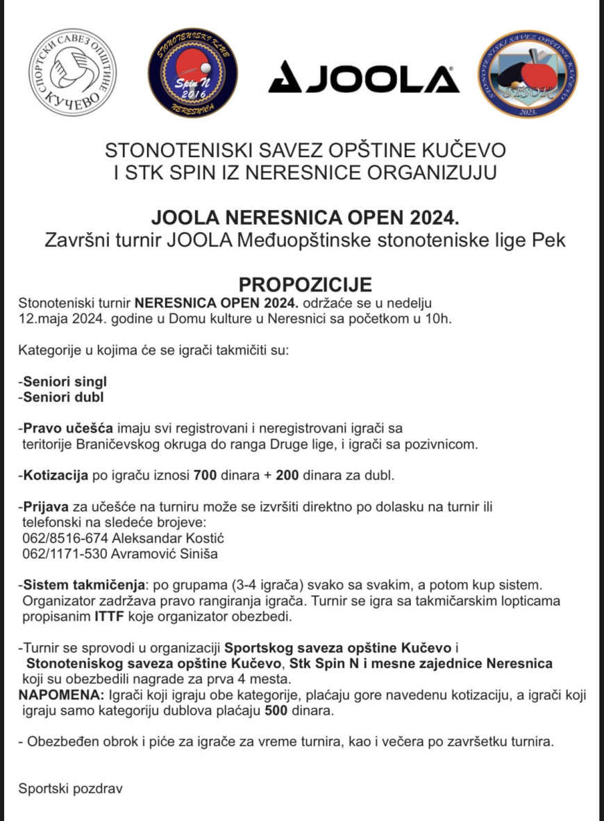 Neresnica Open 2024